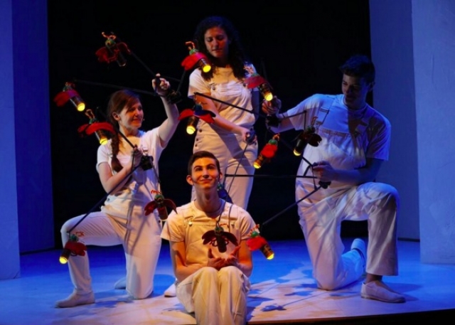 A Very Hungry Caterpillar on Broadway - Susan Hall - Berkshire Fine Arts